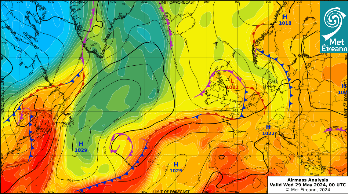 Surface Analysis Chart - Met Éireann - The Irish Meteorological Service