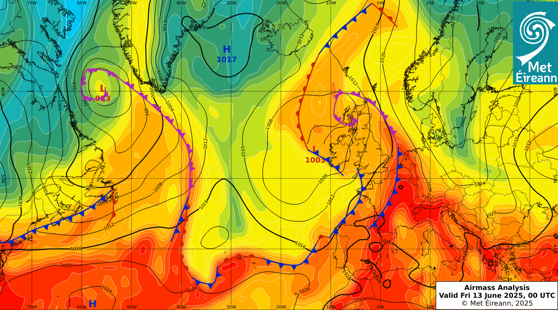 Surface Analysis Chart - Met Éireann - The Irish Meteorological Service